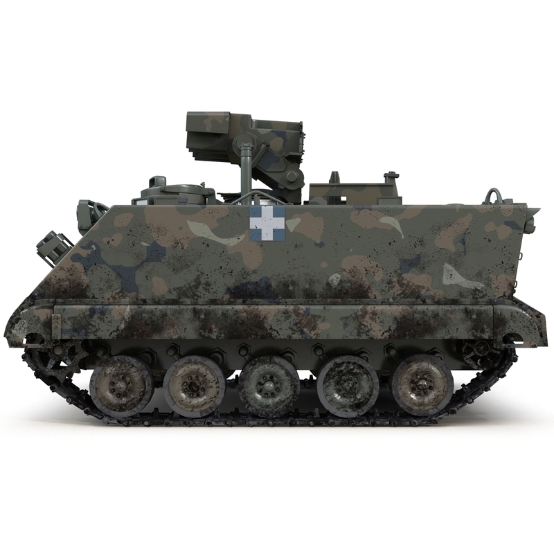 army armored vehicle m901 3d model