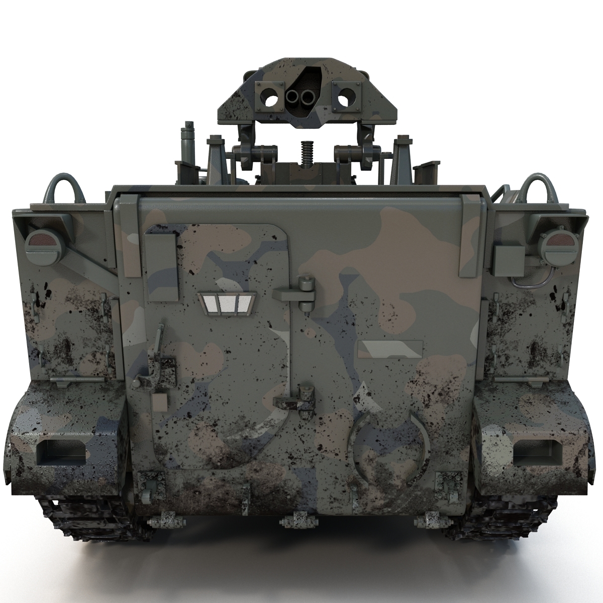army armored vehicle m901 3d model