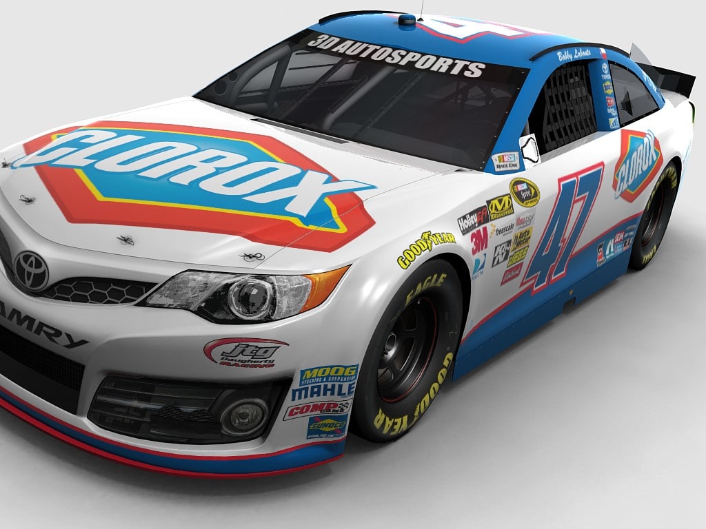 3d model nascar 2014