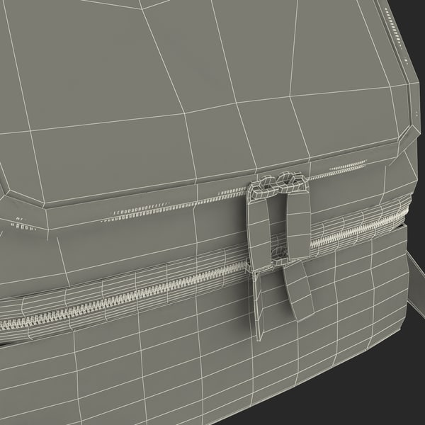 3d lunch bag model
