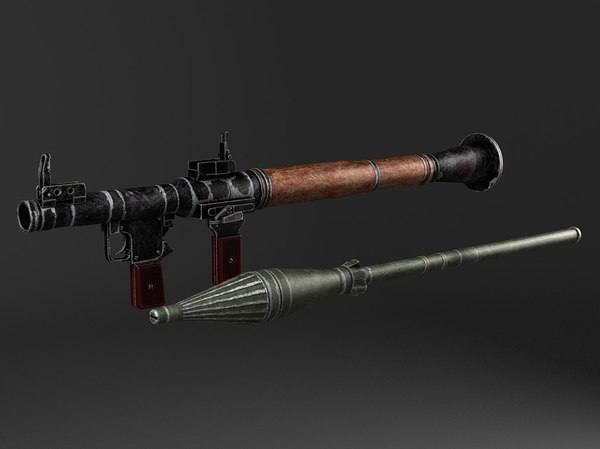 modelo 3d RPG-7 Bazooka - TurboSquid 805321