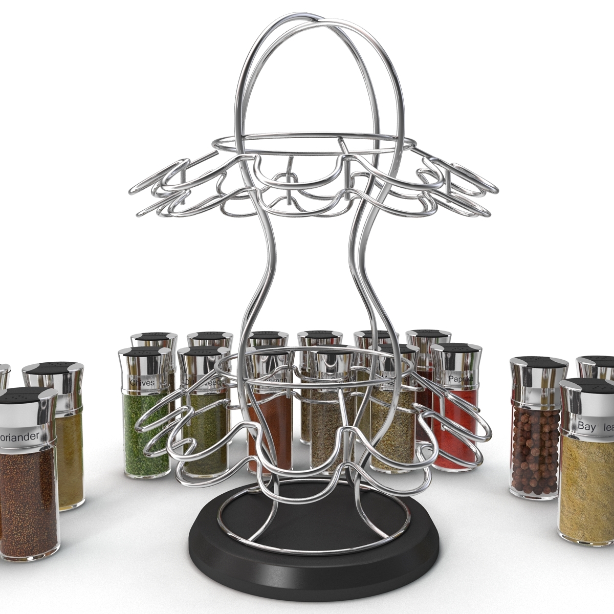 3d model spice rack