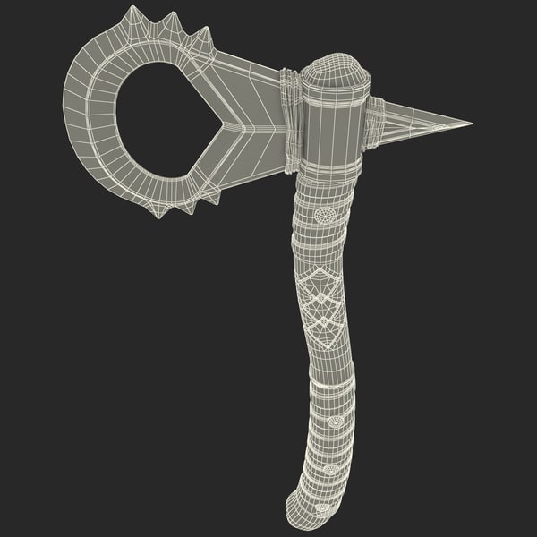 3d model tomahawk weapon