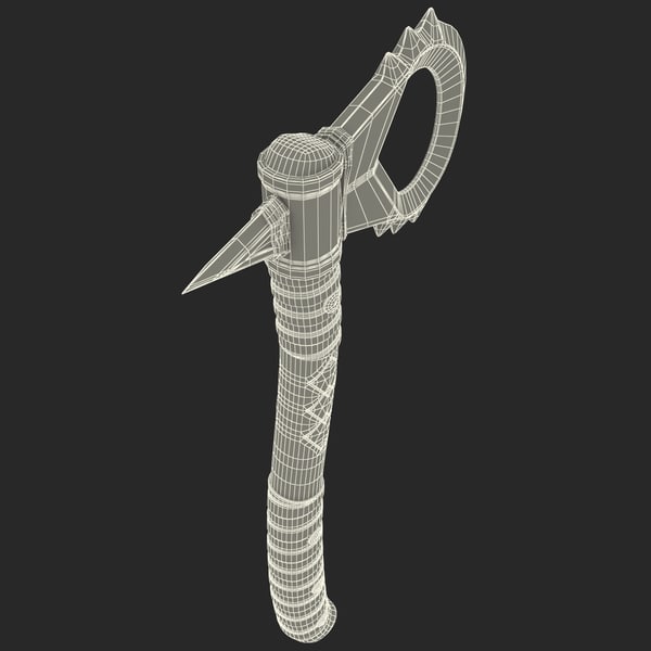 3d model tomahawk weapon