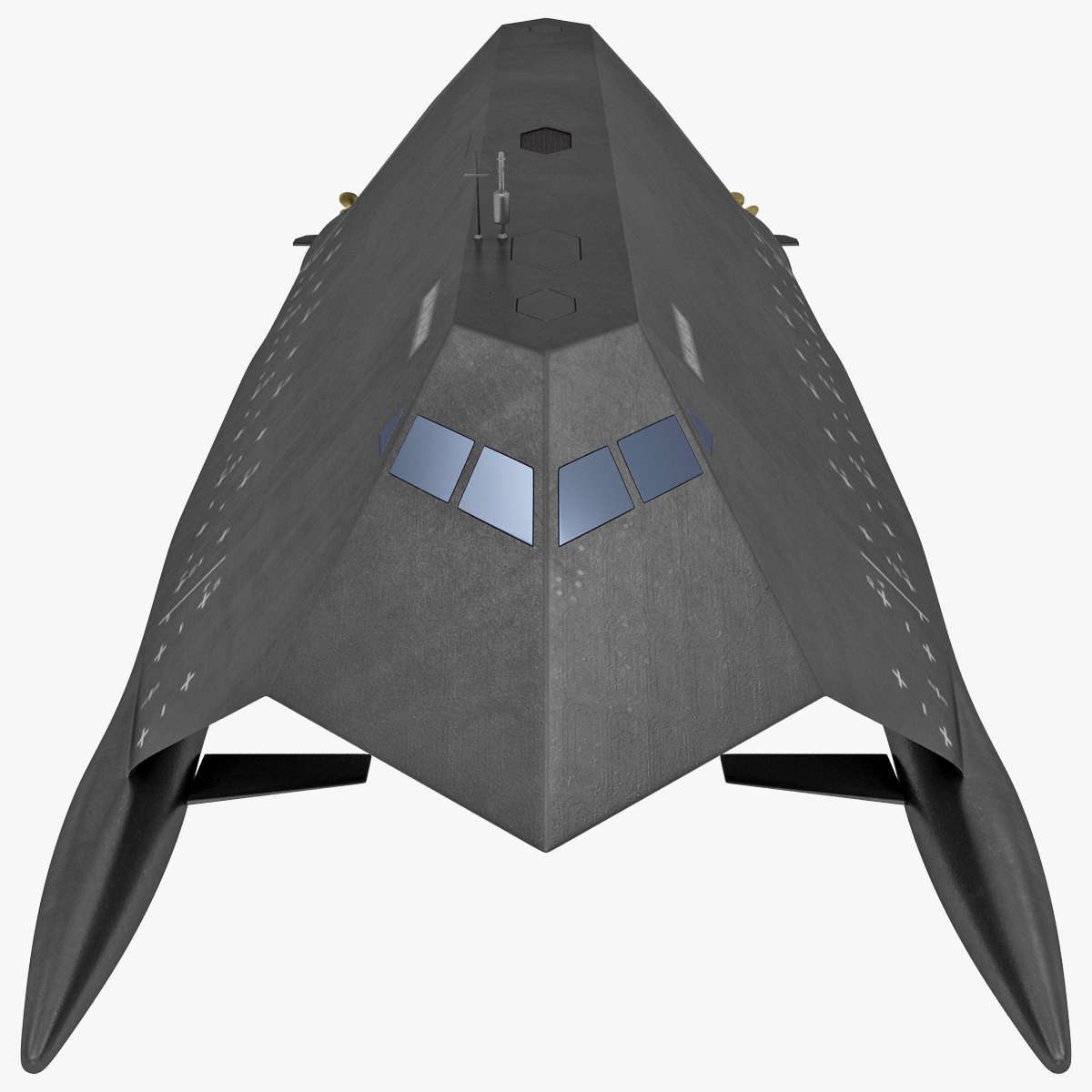 3ds max navy stealth ship sea shadow