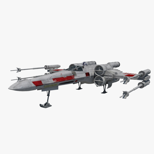 X-Wing 3D Models for Download | TurboSquid