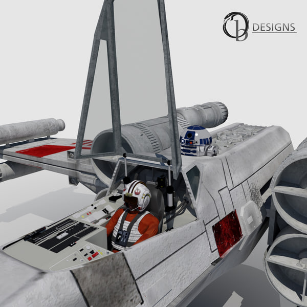 3d fighter luke skywalker