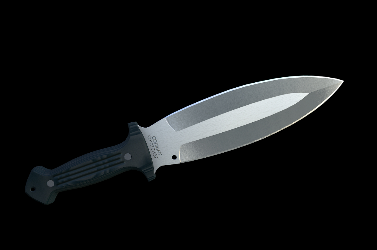 3ds max smatchet knife