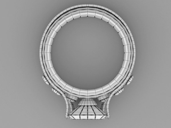 diamond engagement ring obj