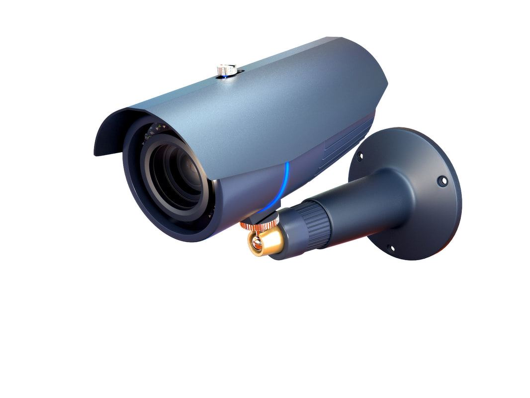 cctv camera 3d model