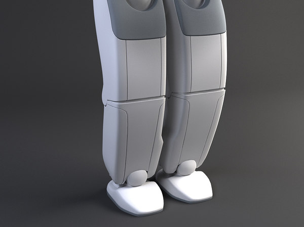 honda asimo robot 3d model