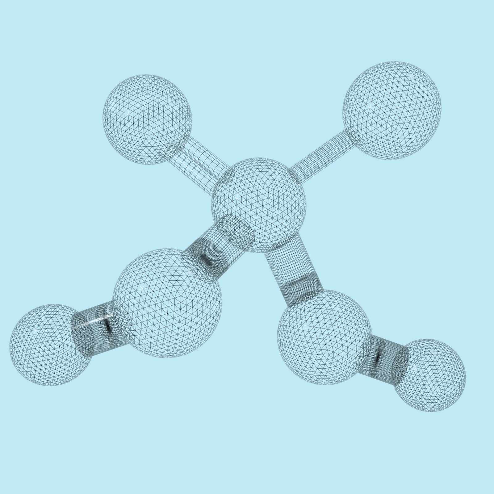 Estrutura da Molécula de Ácido Sulfúrico (H2SO4) Modelo 3D - TurboSquid ...