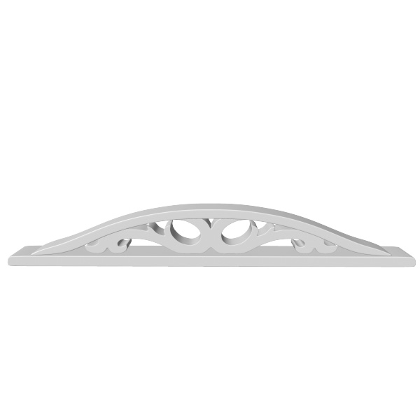 3d model decorative window header