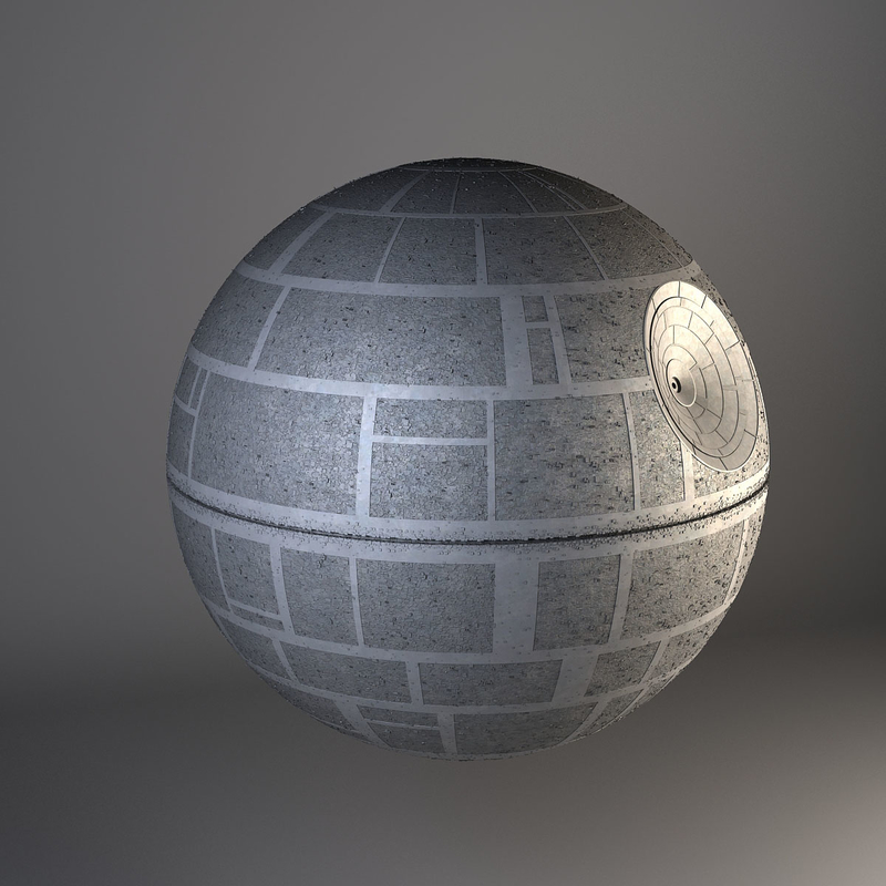 Star Wars-Todesstern 3D-Modell - TurboSquid 823220
