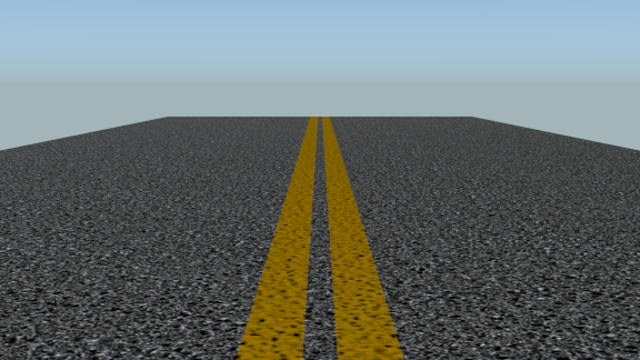 3d asphalt road model