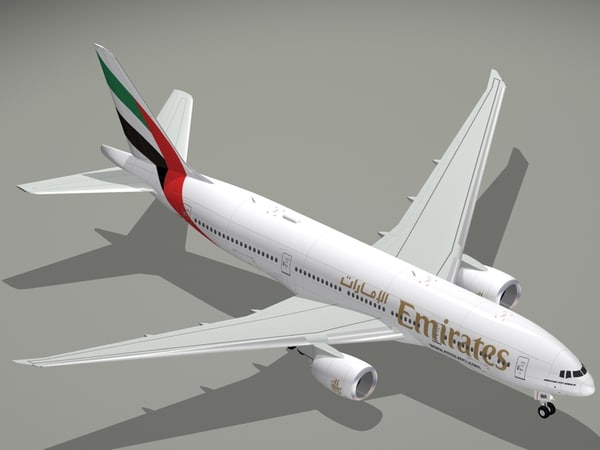 Emirates 3D Models and Textures | TurboSquid.com