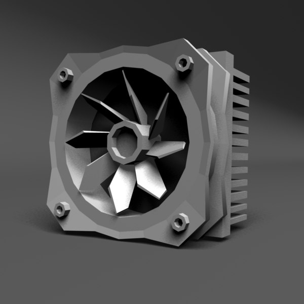 Computer Fan 3D Models for Download | TurboSquid