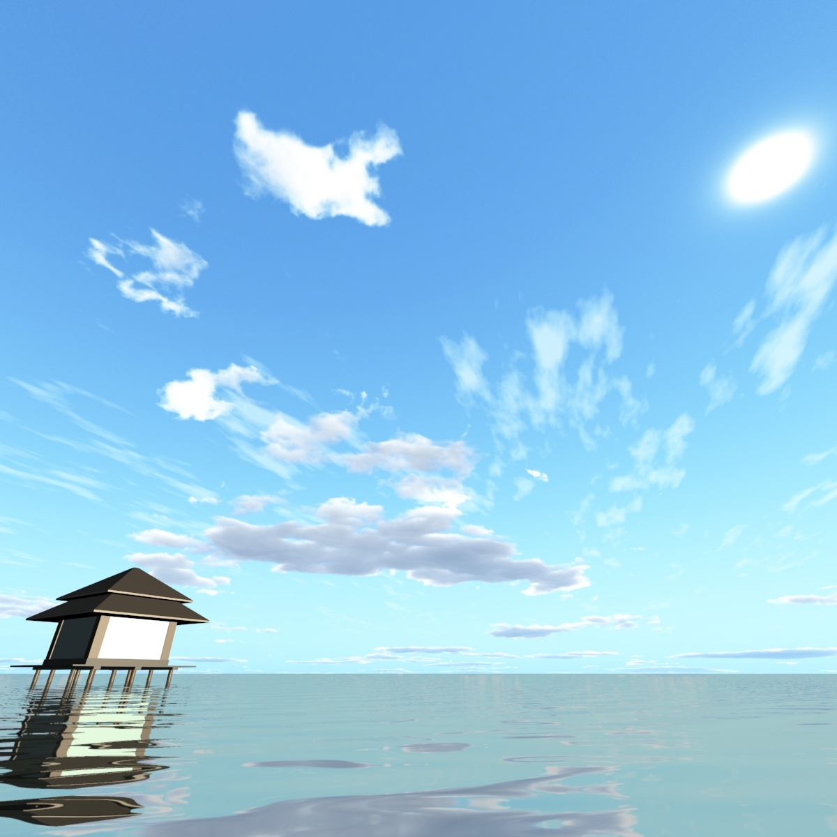 Céu 3D dia 117 Modelo 3D - TurboSquid 811635