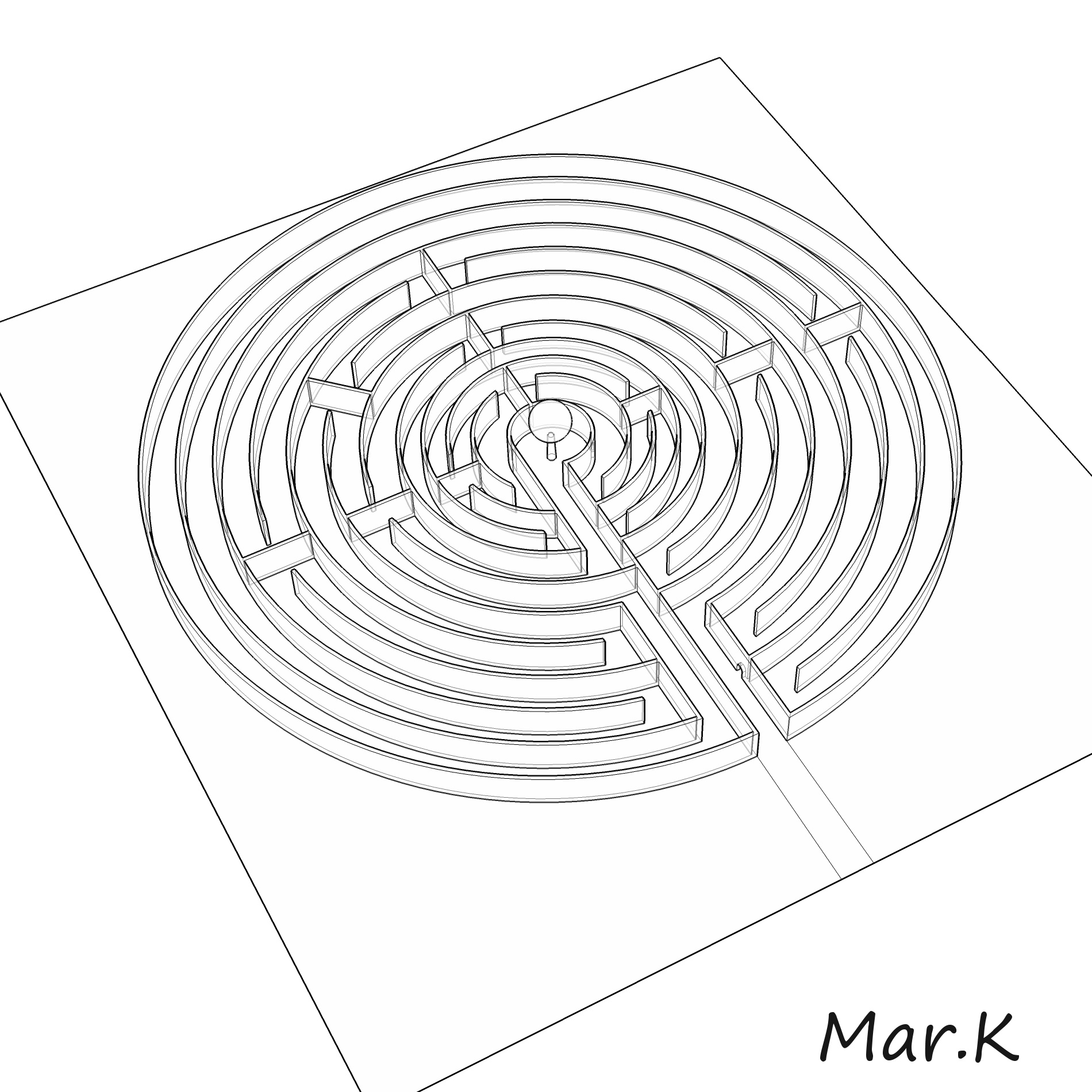 labyrinth 1600 3d 3ds