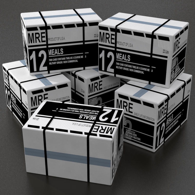 mre box 3d obj