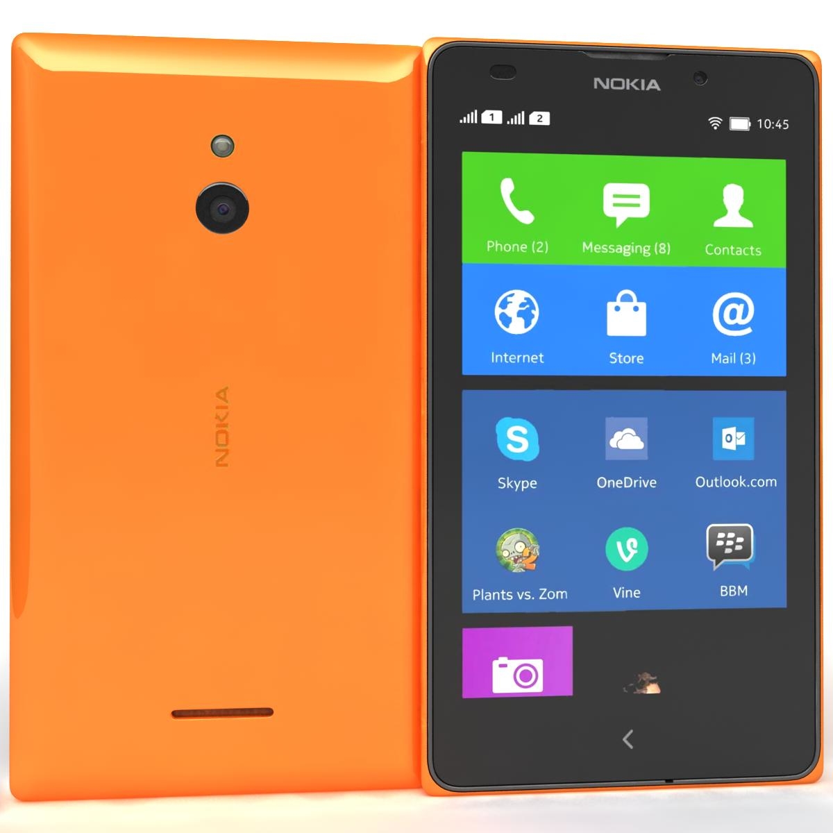 nokia xl orange