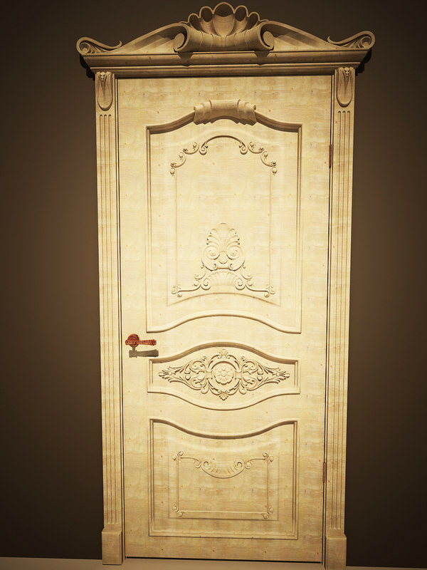 Door Classical 3d Model