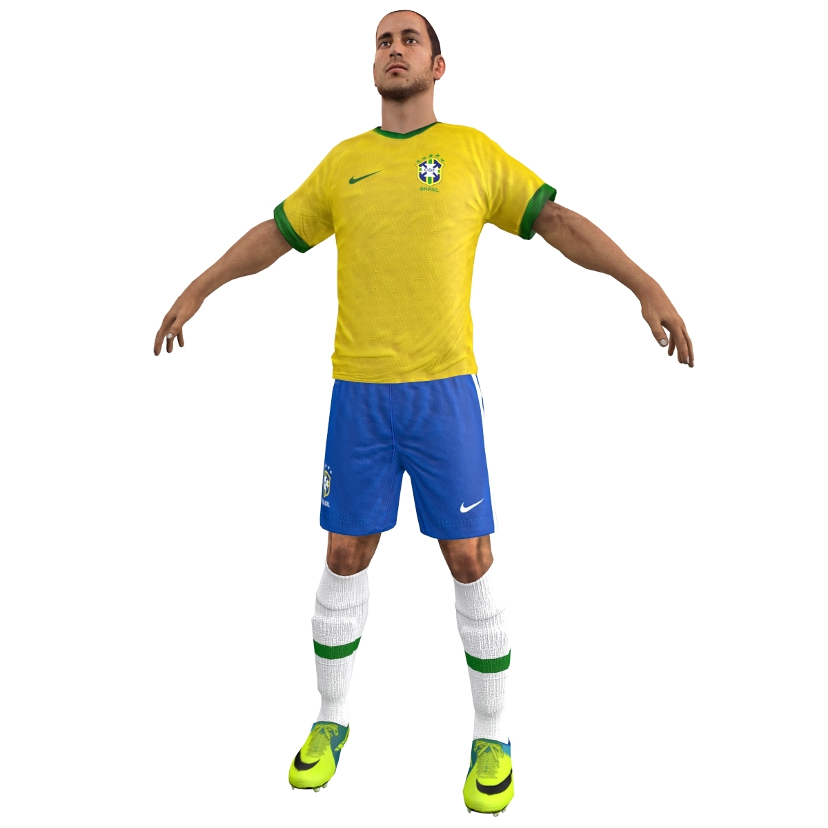 3d model soccer players