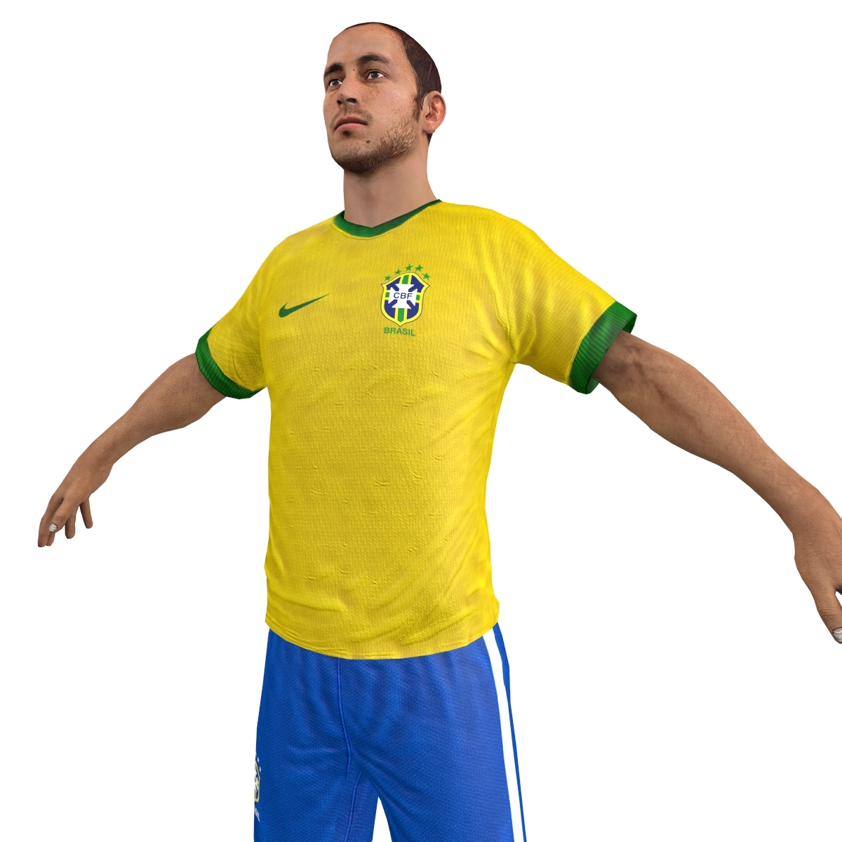 3d model soccer players
