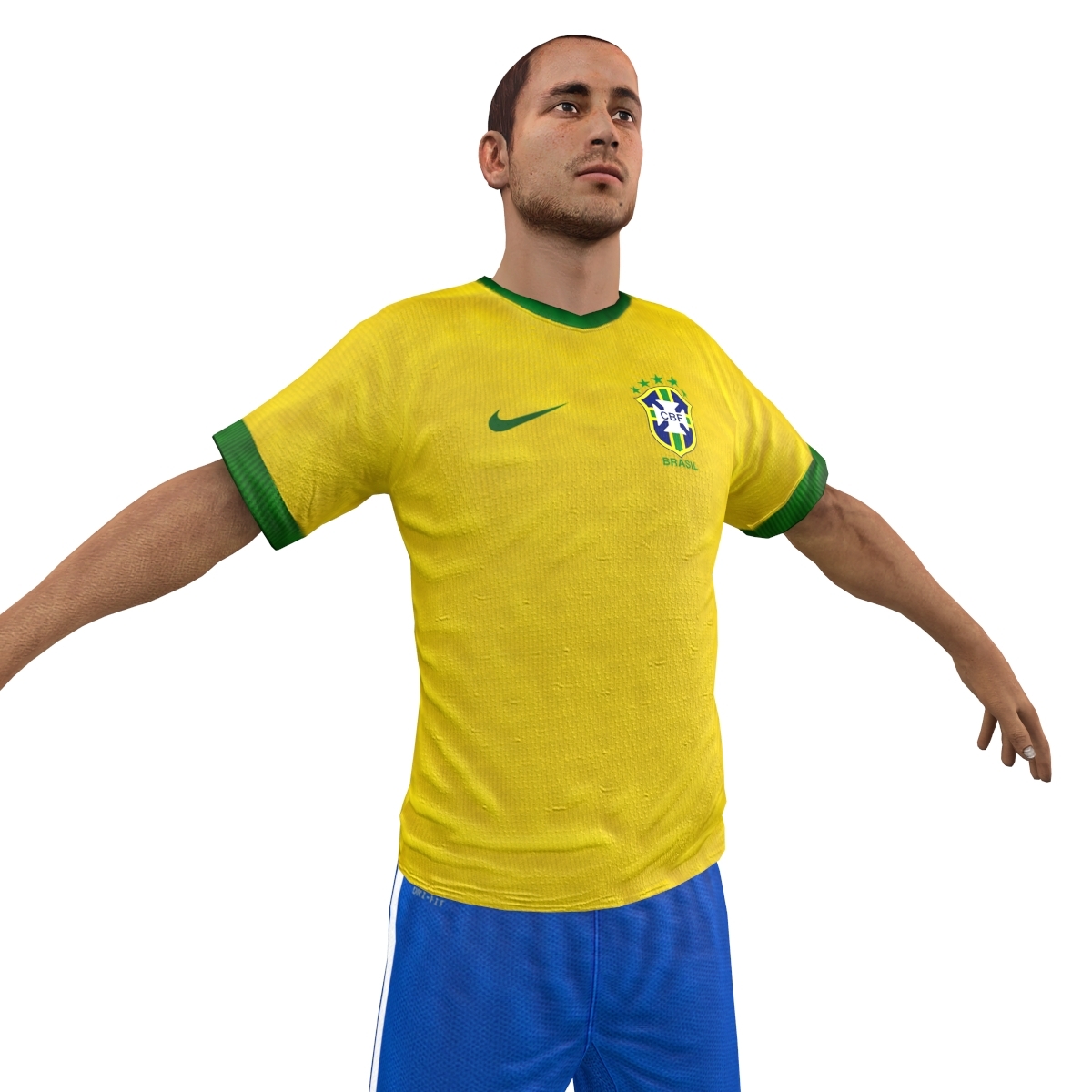 3d model soccer players