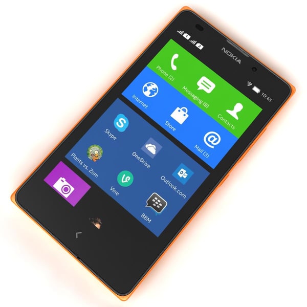 nokia xl orange