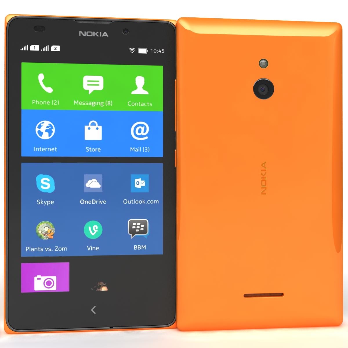 nokia xl orange