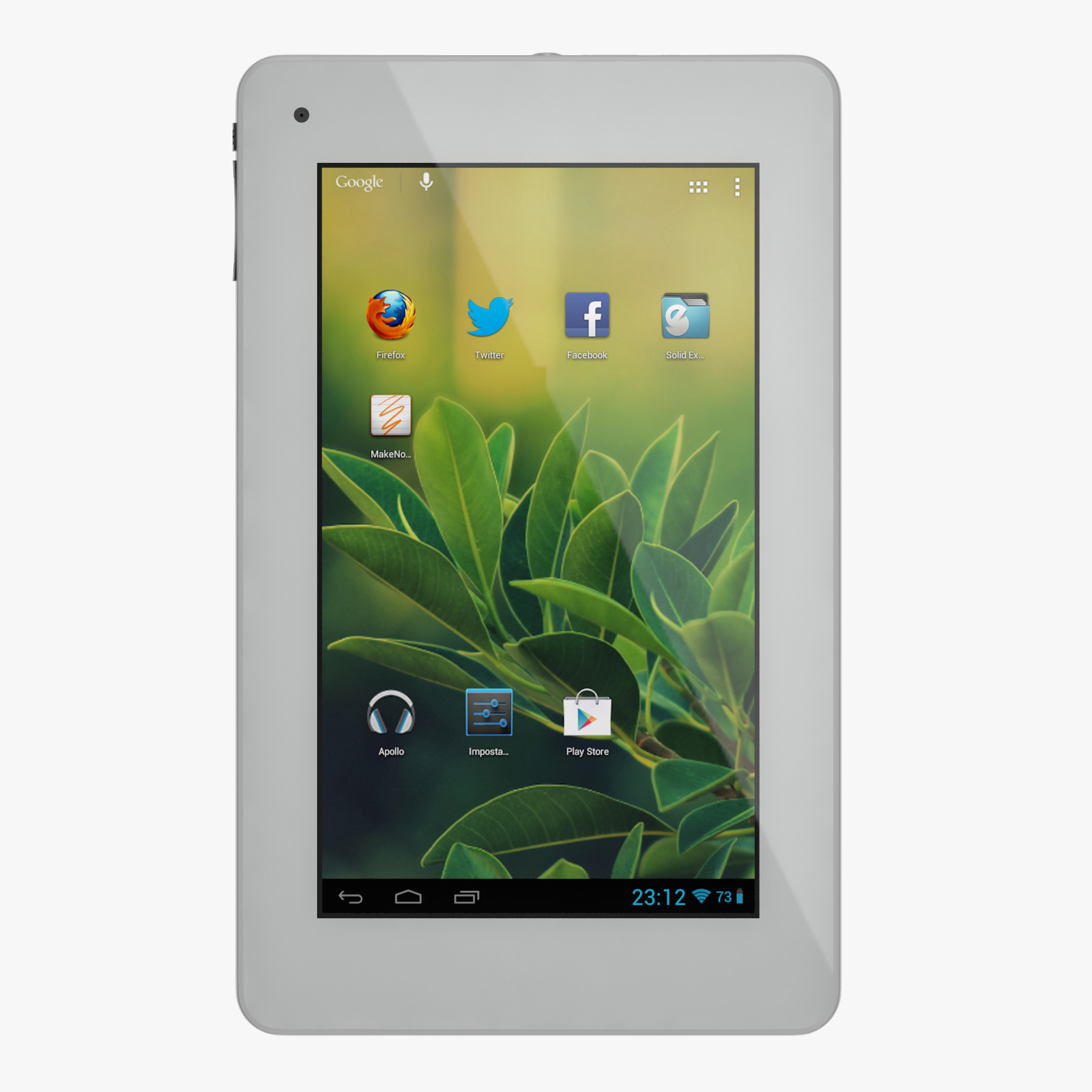 android light tablet 3d model