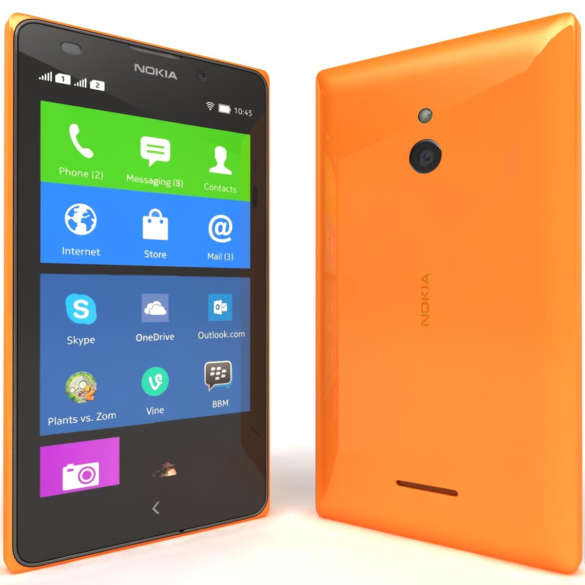 nokia xl orange