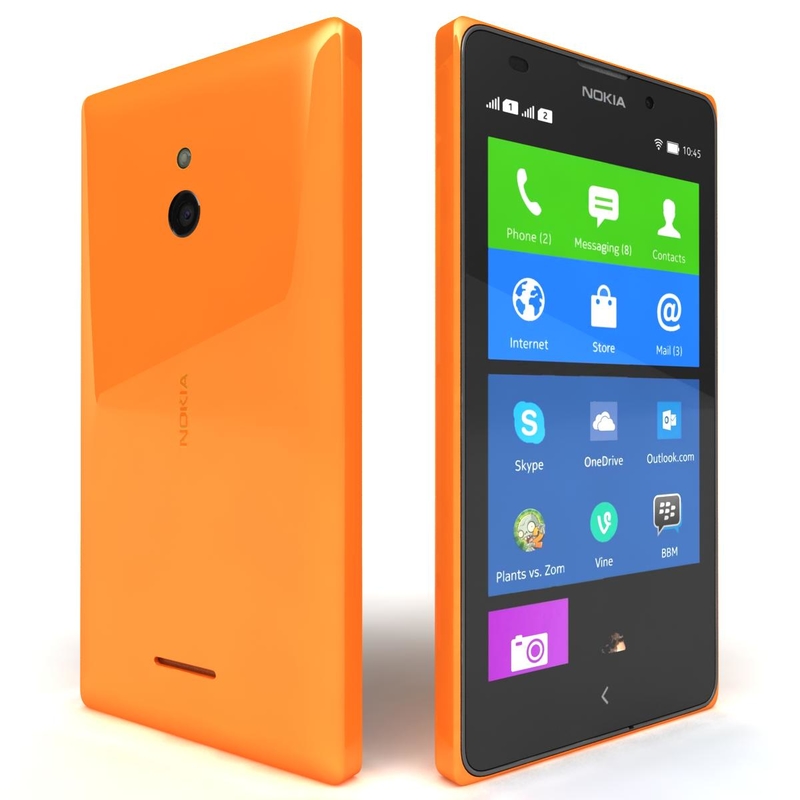 nokia xl orange