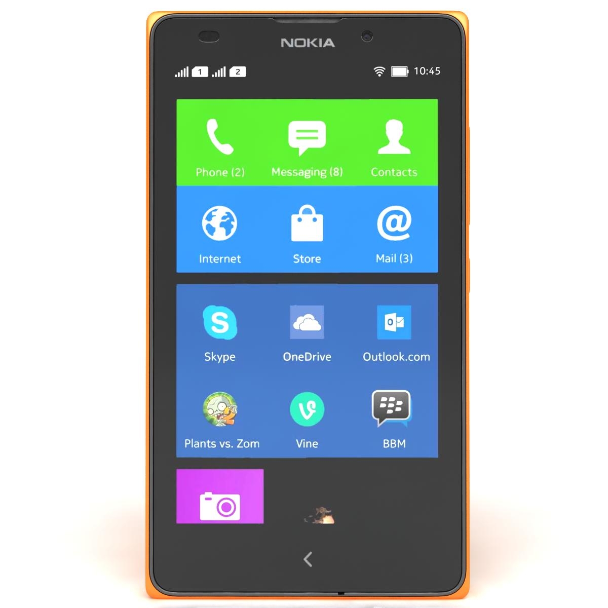 nokia xl orange