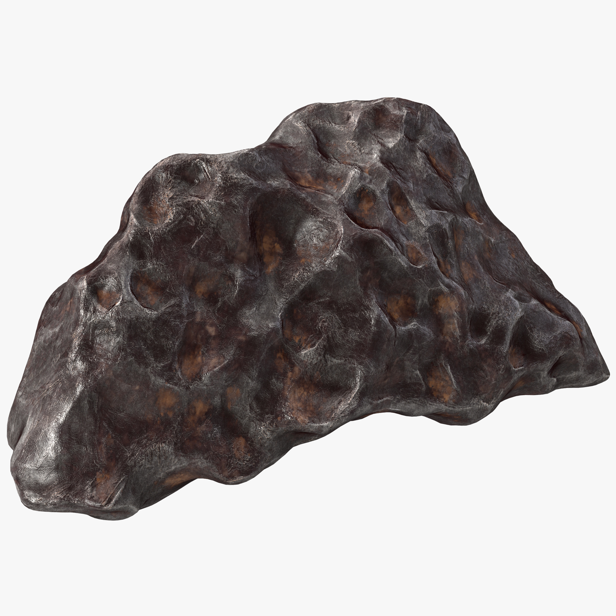 iron meteorite 3d max