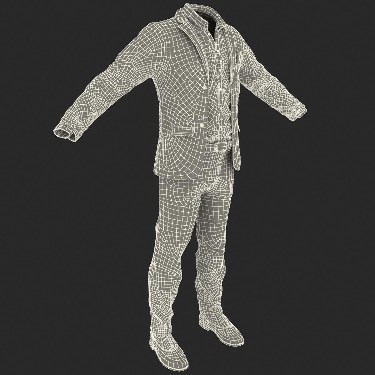 3ds max work casual clothes