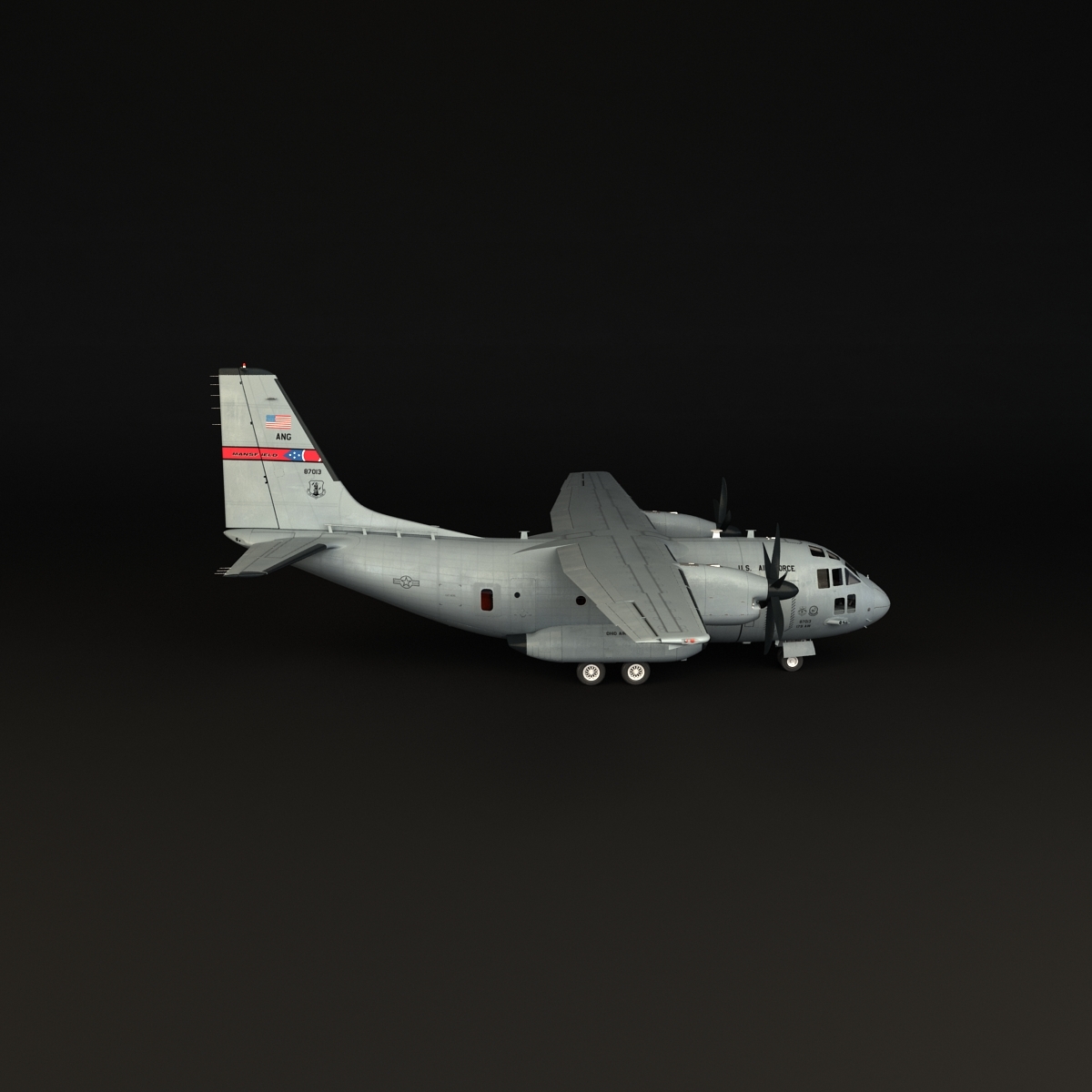 C-27 J Spartan Modelo 3D - TurboSquid 824080