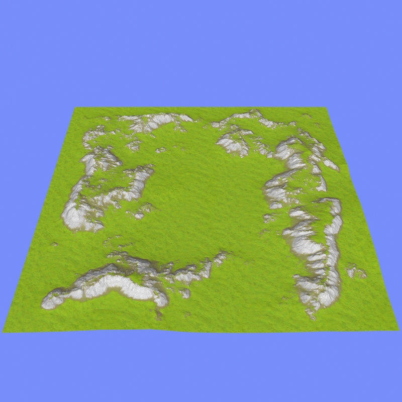 terrain mc 3d max