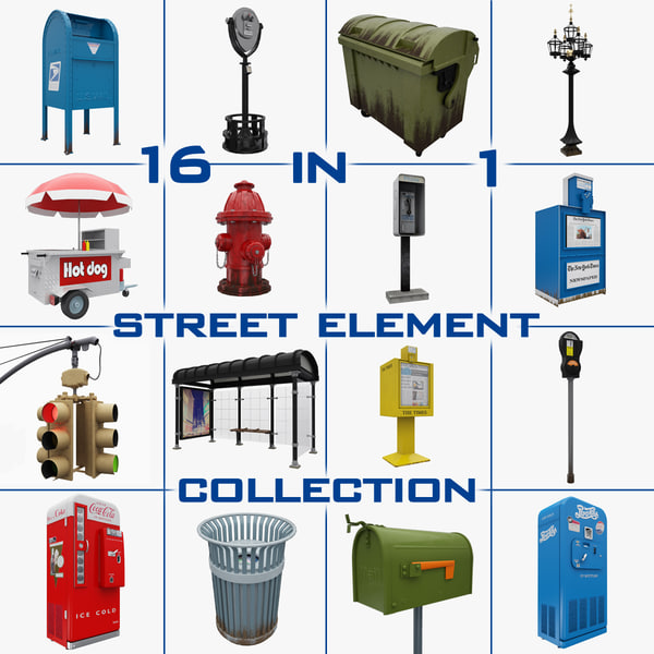 3d large collections 9 1 model