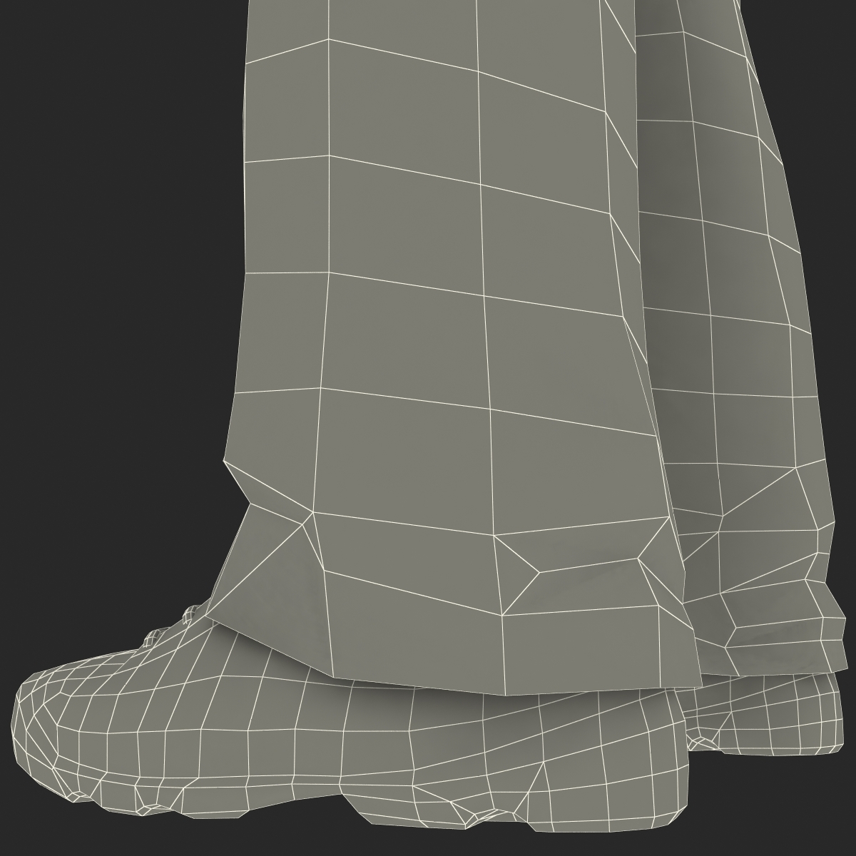 3d model fbi agent clothes