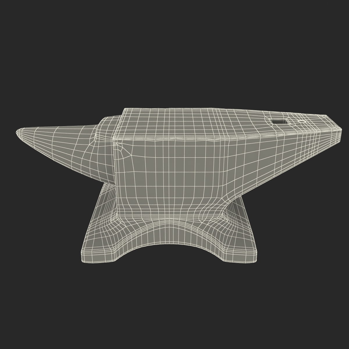 3d model of anvil