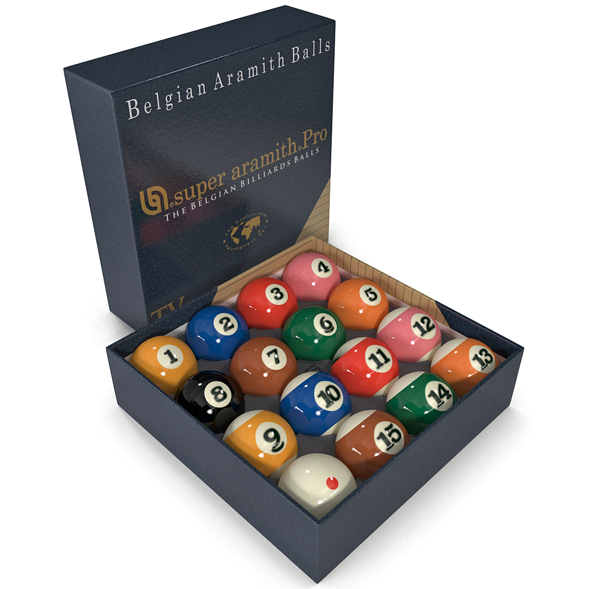 max imperial billiard ball set