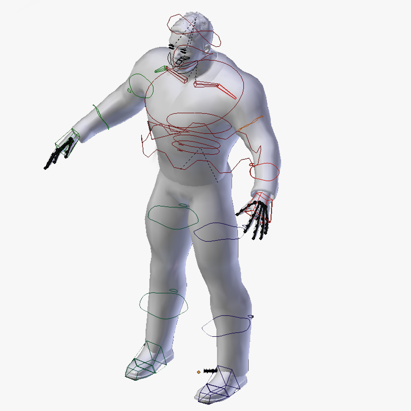 blender young male character