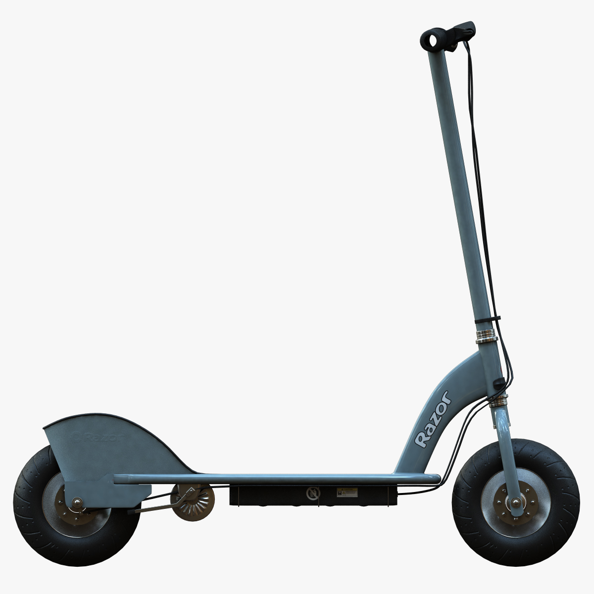 electric scooter 3d model