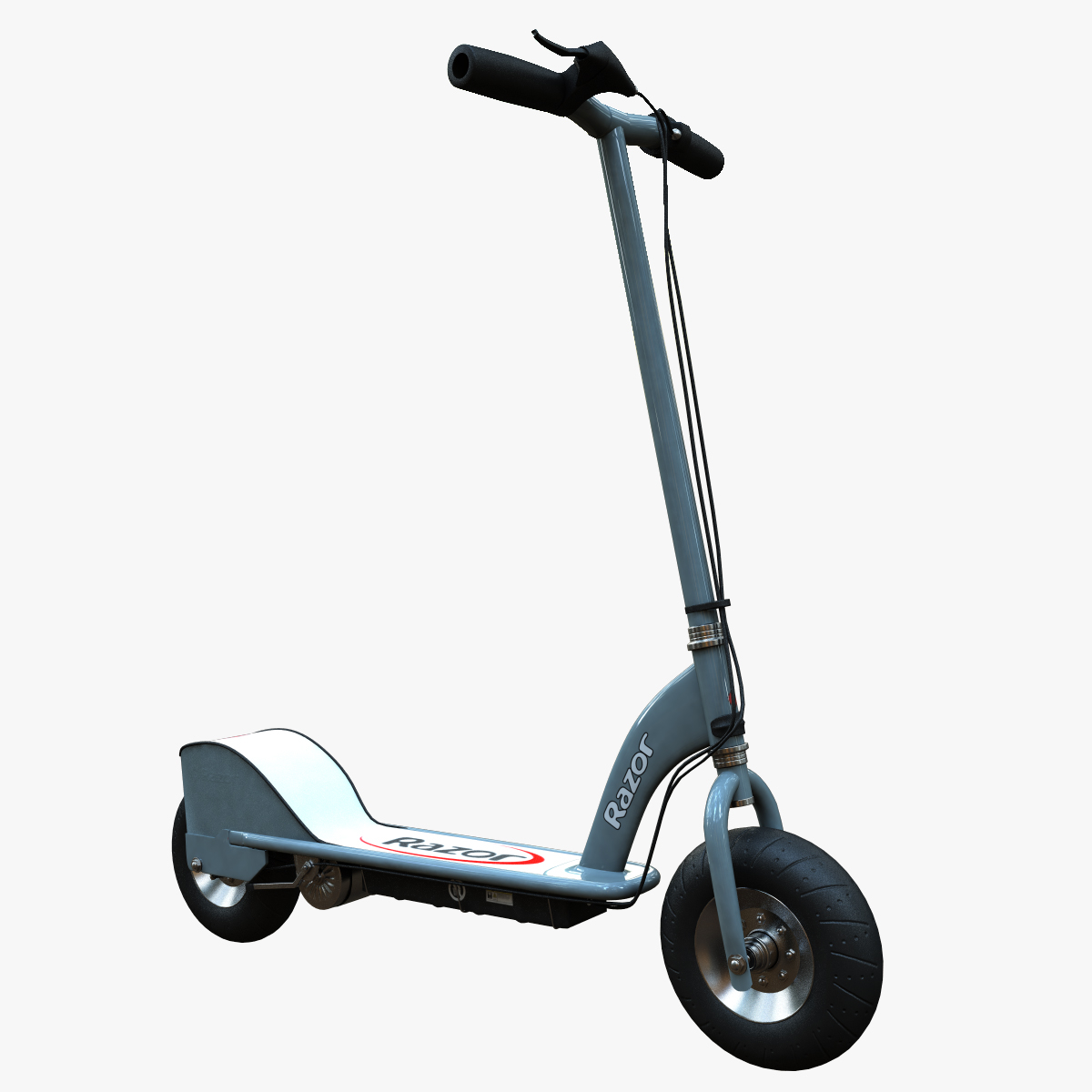 electric scooter 3d model