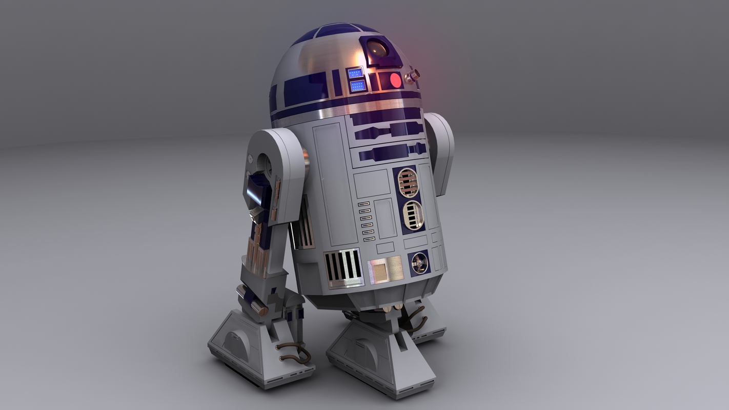 3d r2-d2 r2d2