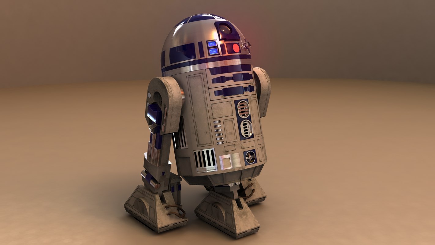 3d r2-d2 r2d2