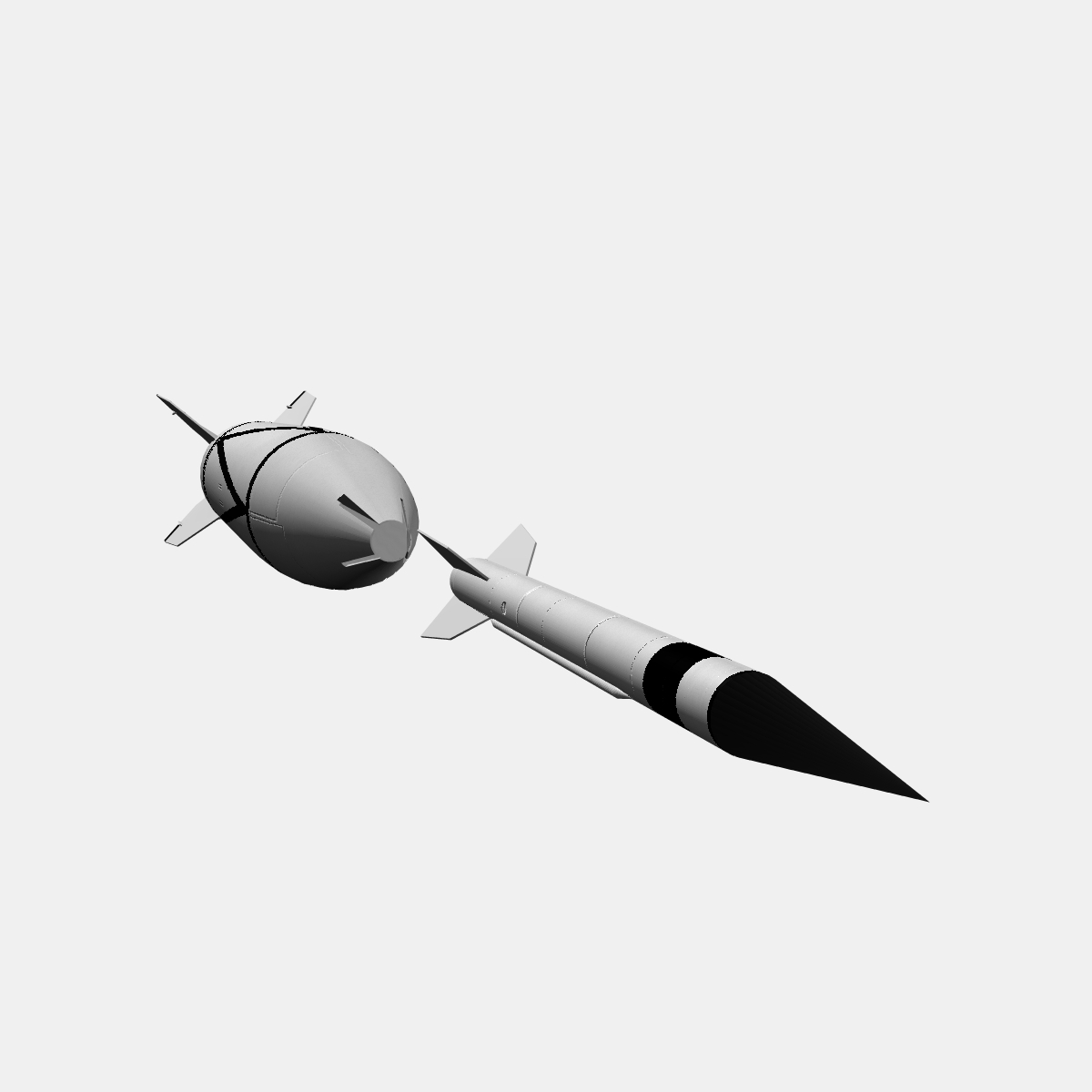 3d bumper rocket wac