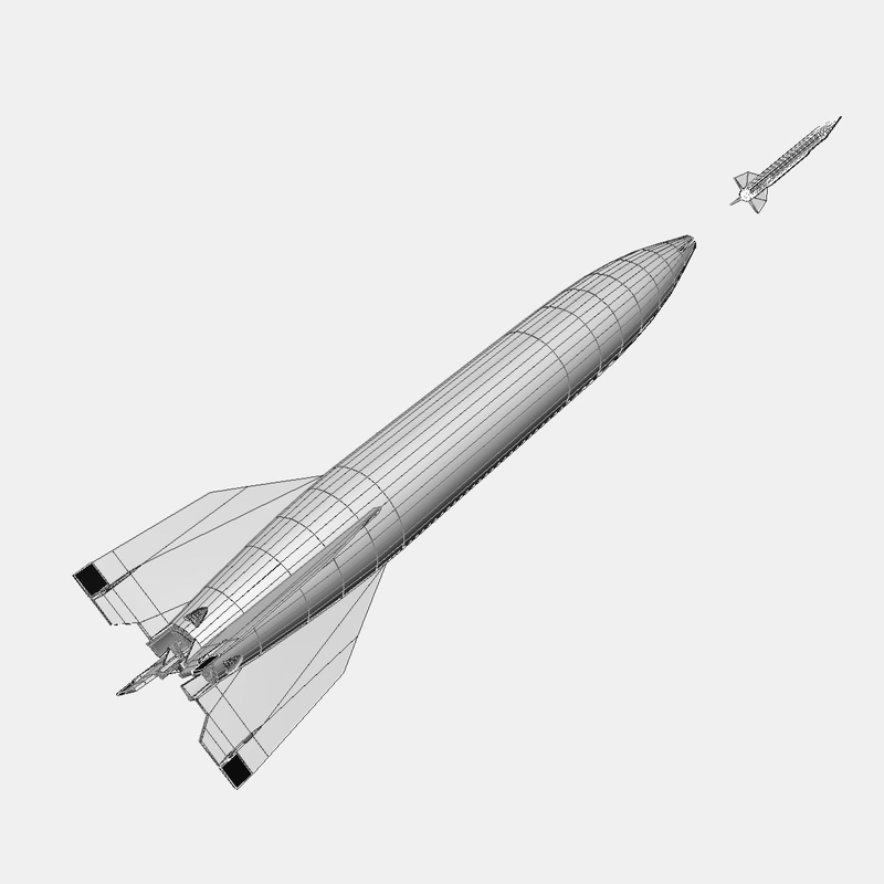 3d bumper rocket wac